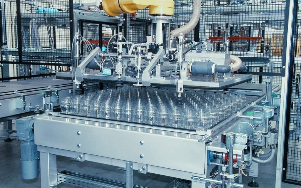 Depalletizing Systems for Bottles & Containers | E2Pack